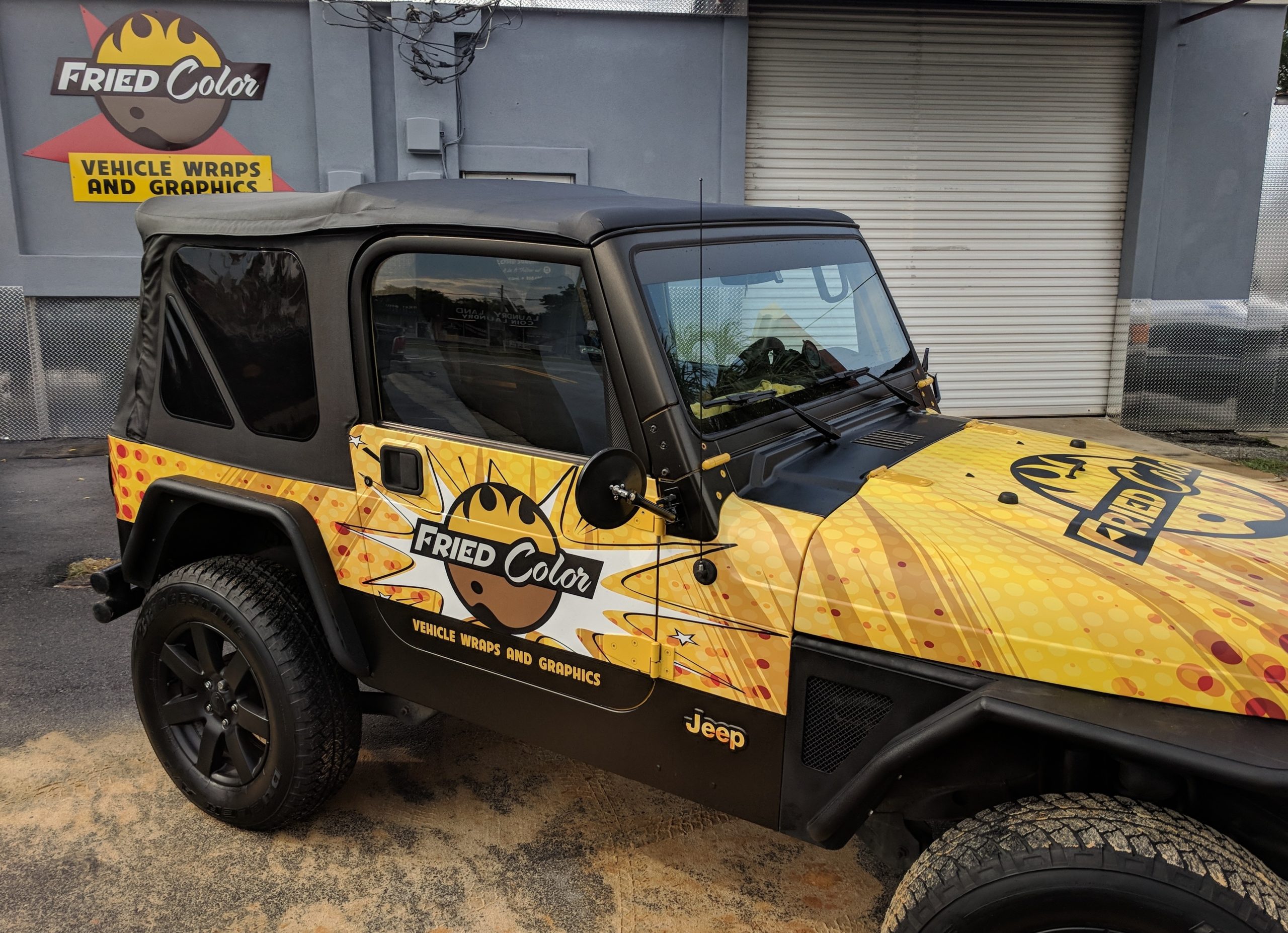 Commercial Wrap | Fried Color