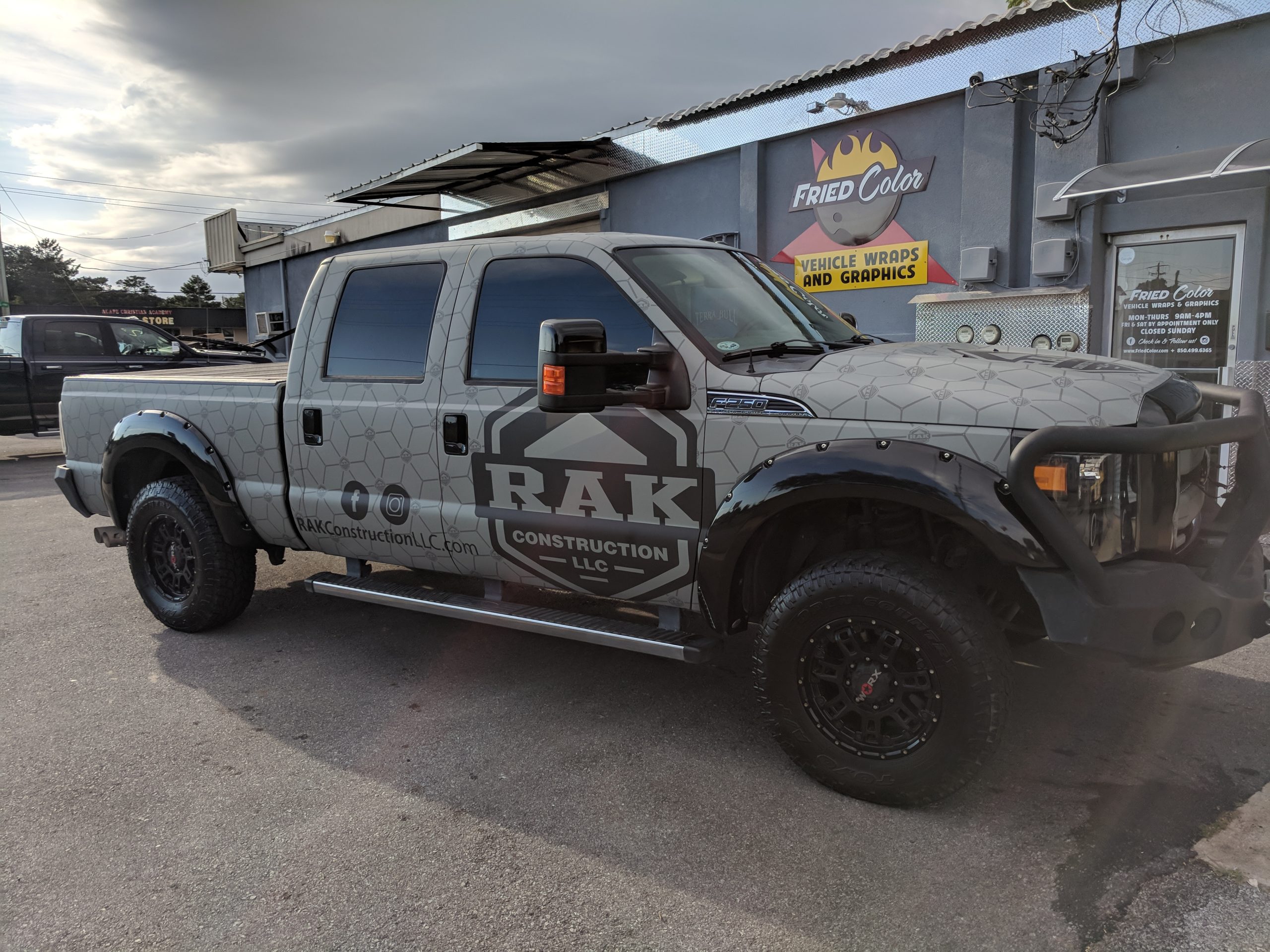 Commercial Wrap | Fried Color