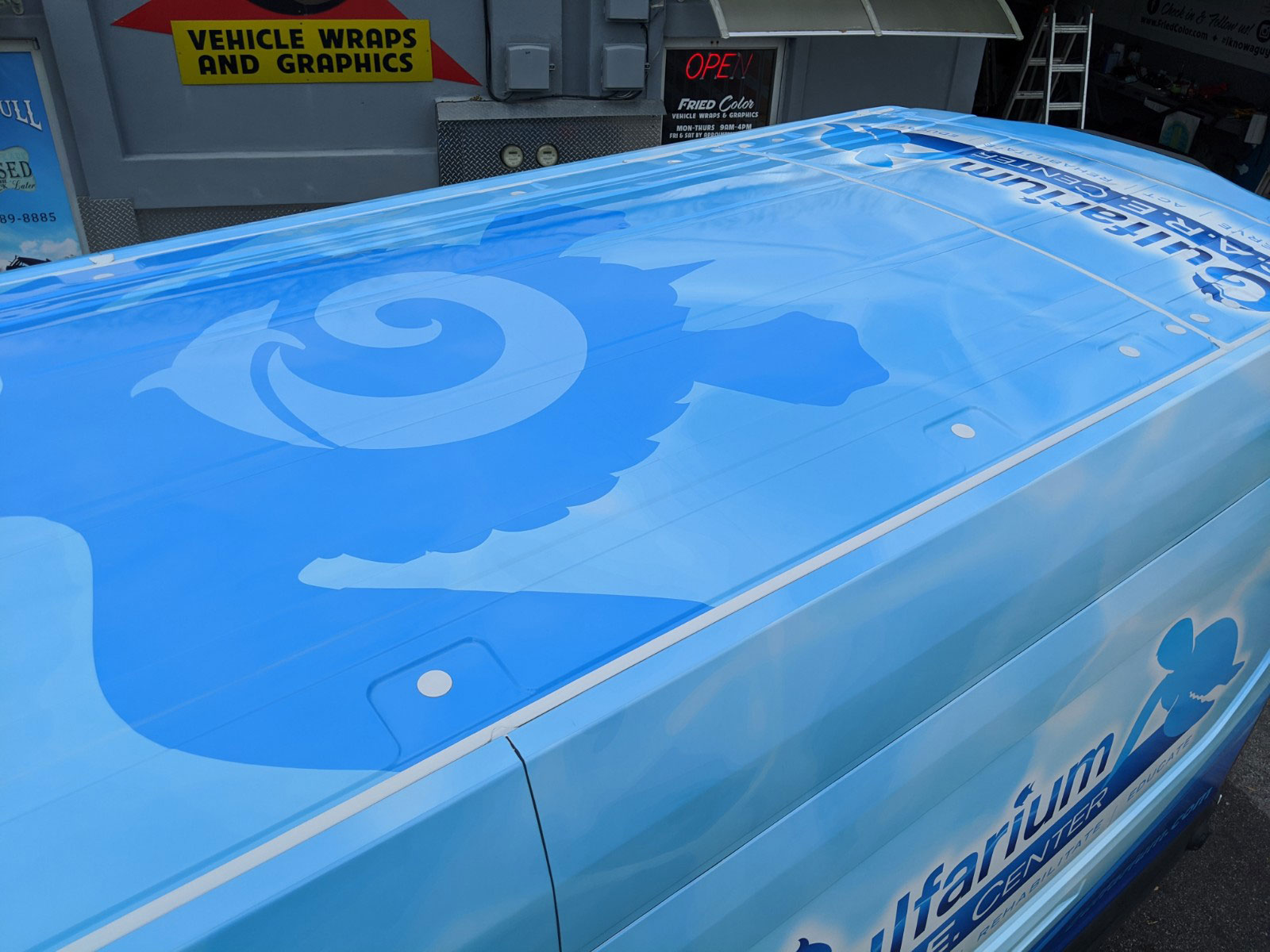 Complete transit wrap | Fried Color