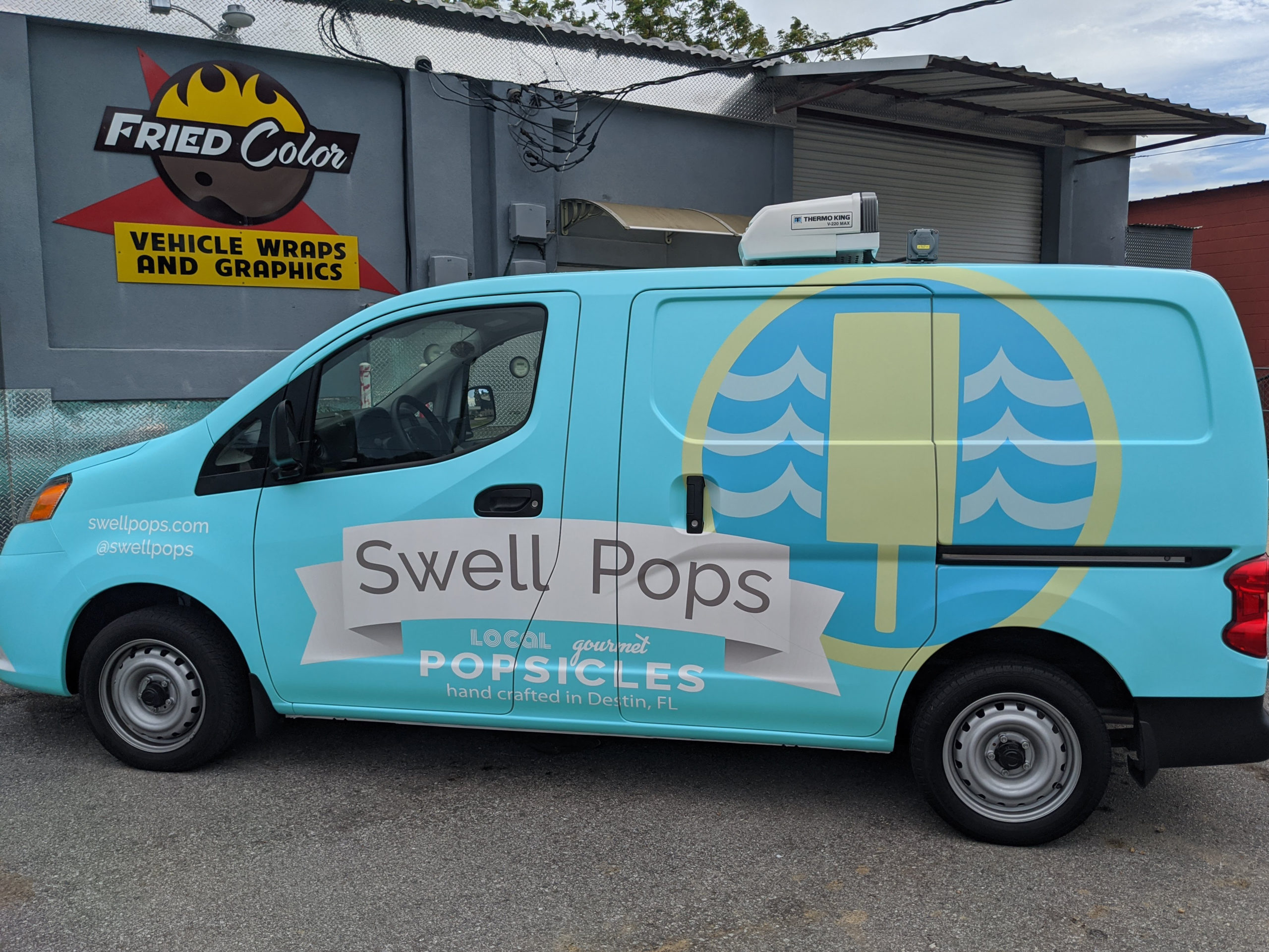 Commercial Wrap | Fried Color