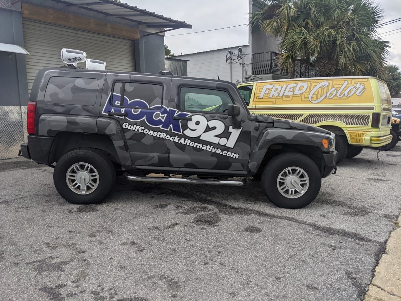 Car Wrap for H3 Hummer | Fried Color