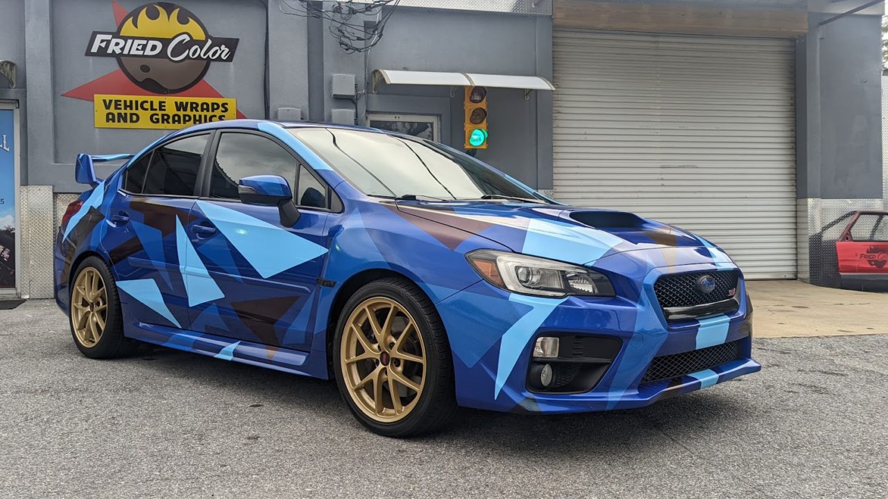 Subaru Custom Vehicle Wrap | Fried Color