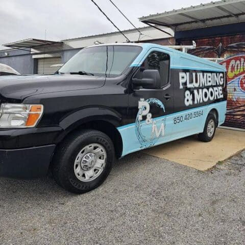 Local Plumbing Co Gets Custom Van Wrap | Fried Color