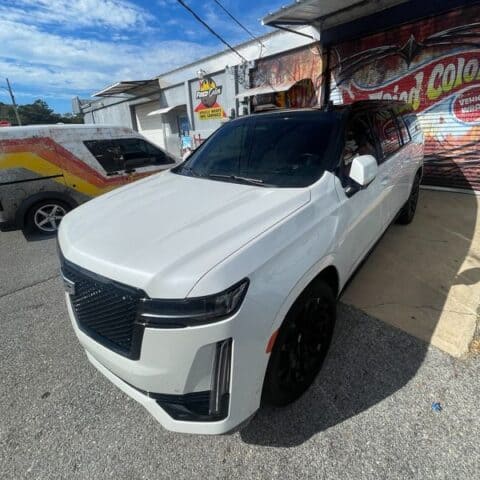 Cadillac Escalade Gets Vehicle Wrap Makeover | Fried Color